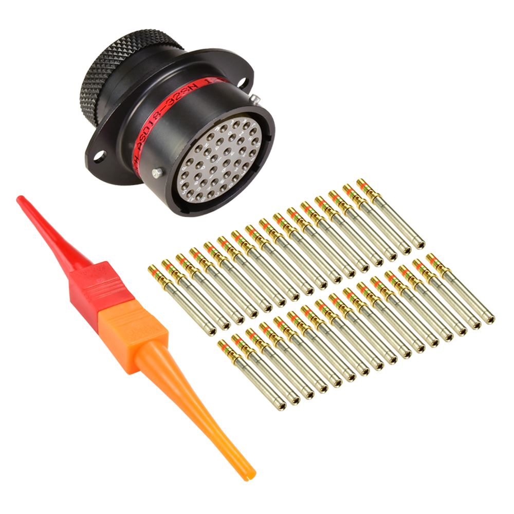 DEUTSCH AUTOSPORT SIZE 18 - 32 WAY CONNECTOR KIT – 12Volt Motorsports